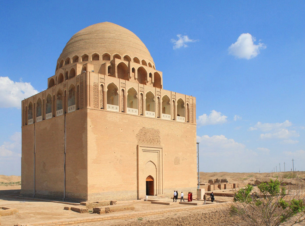 Ancient Merv is the largest center of crafts and trade