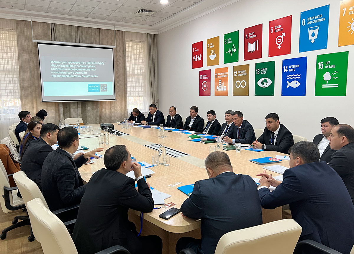 A training course for instructors on a child-friendly approach has been ...